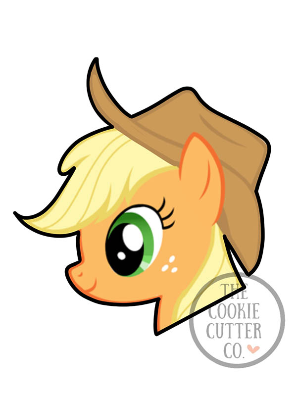 Applejack cookie cutter – The Cookie Cutter Co