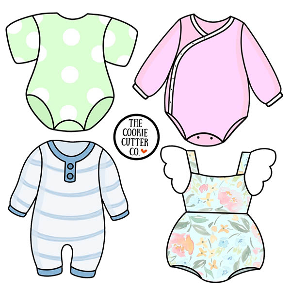 Baby Shower Mini Set 2 – The Cookie Cutter Co
