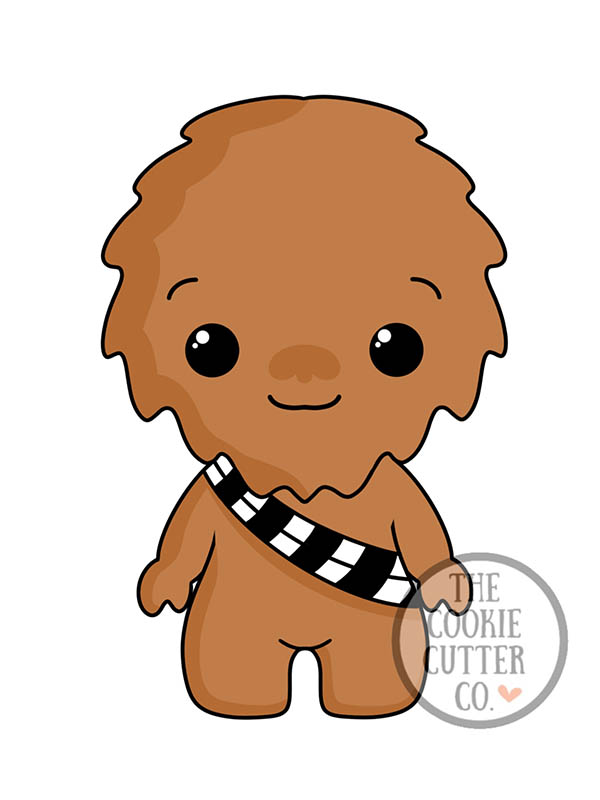 Chewy (full body) cookie cutter – The Cookie Cutter Co