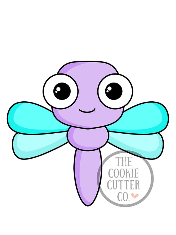 Dragonfly cookie cutter – The Cookie Cutter Co