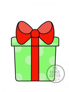 Gift Box cookie cutter – The Cookie Cutter Co