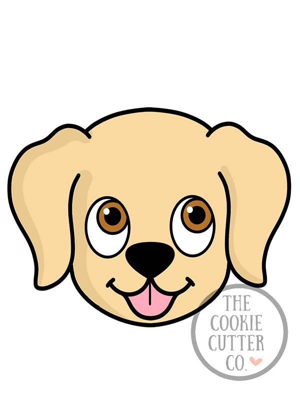 Labrador Face cookie cutter – The Cookie Cutter Co