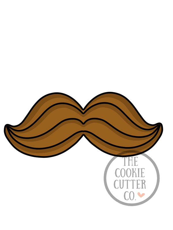 Moustache cookie cutter – The Cookie Cutter Co