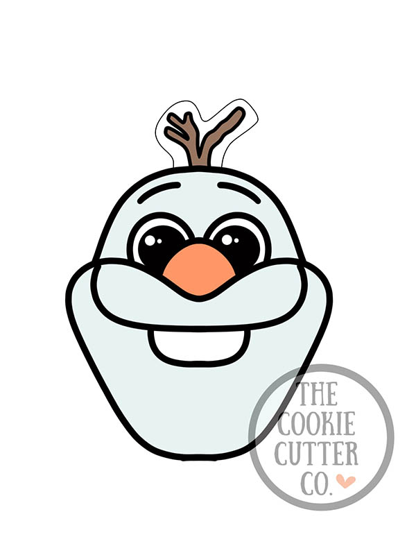 Olaf cookie cutter – The Cookie Cutter Co