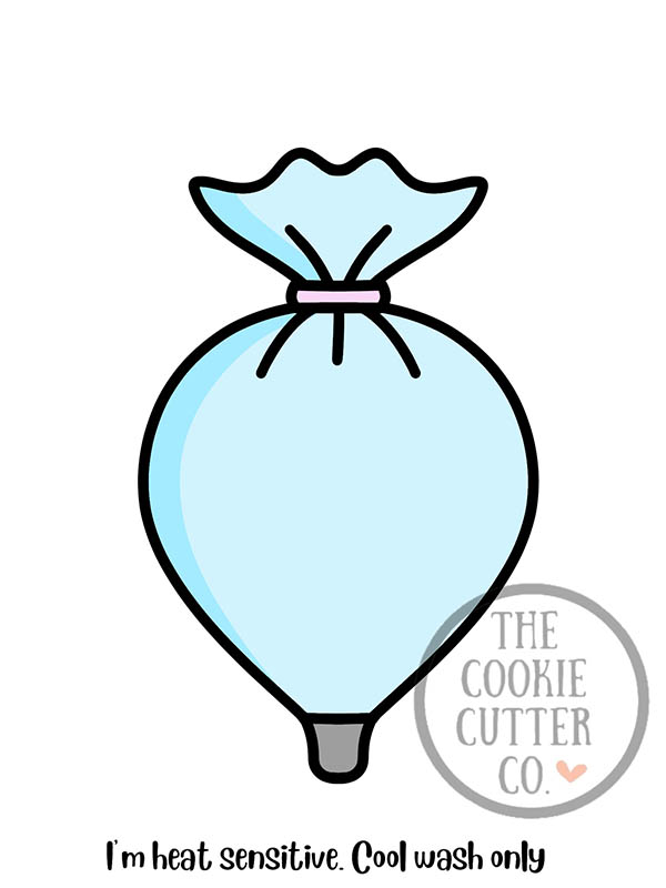 Piping Bag cookie cutter – The Cookie Cutter Co
