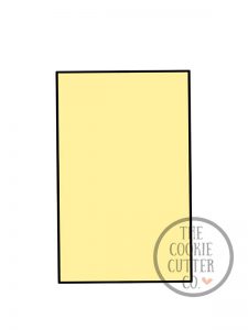 Rectangle cookie cutter – The Cookie Cutter Co