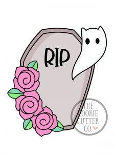Tomb Stone cookie cutter – The Cookie Cutter Co