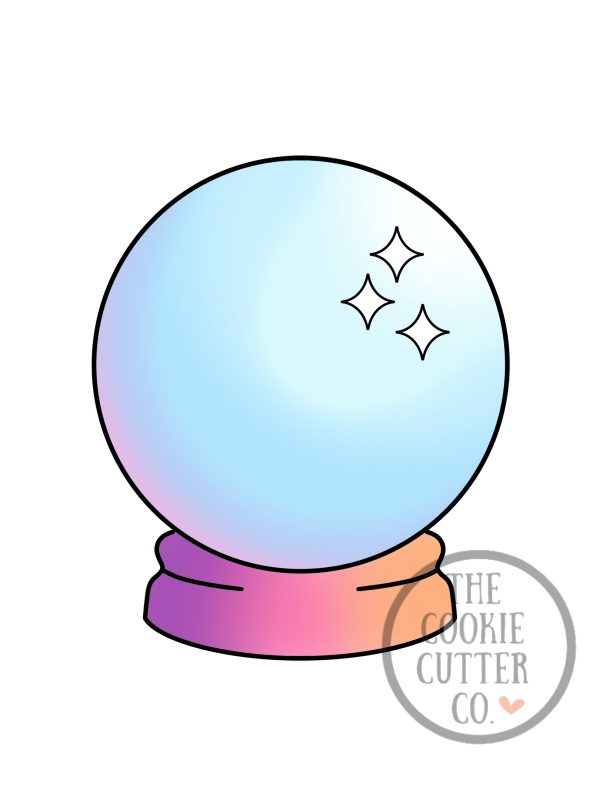Crystal Ball cookie cutter – The Cookie Cutter Co