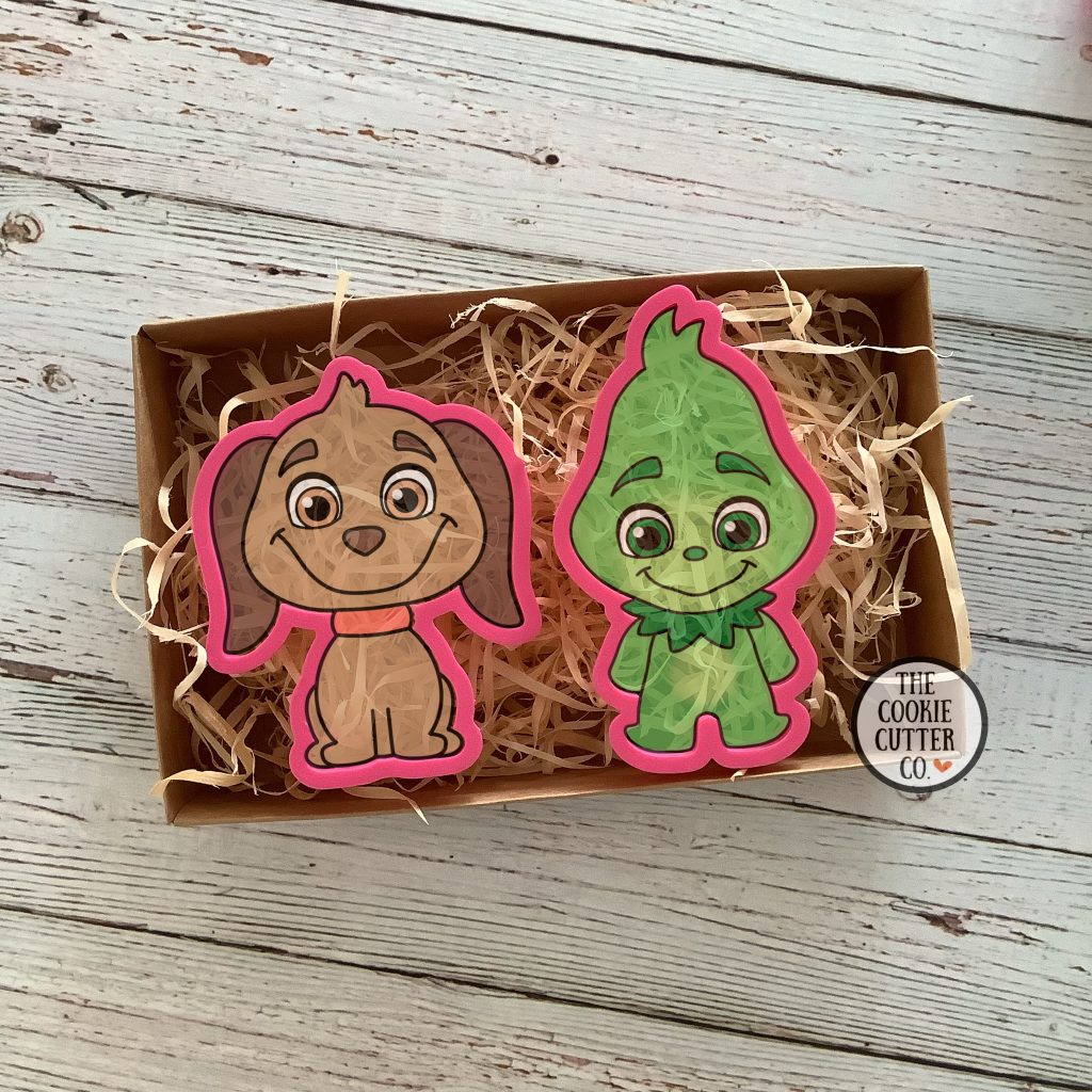 Grinch (Full Body) cookie cutter – The Cookie Cutter Co