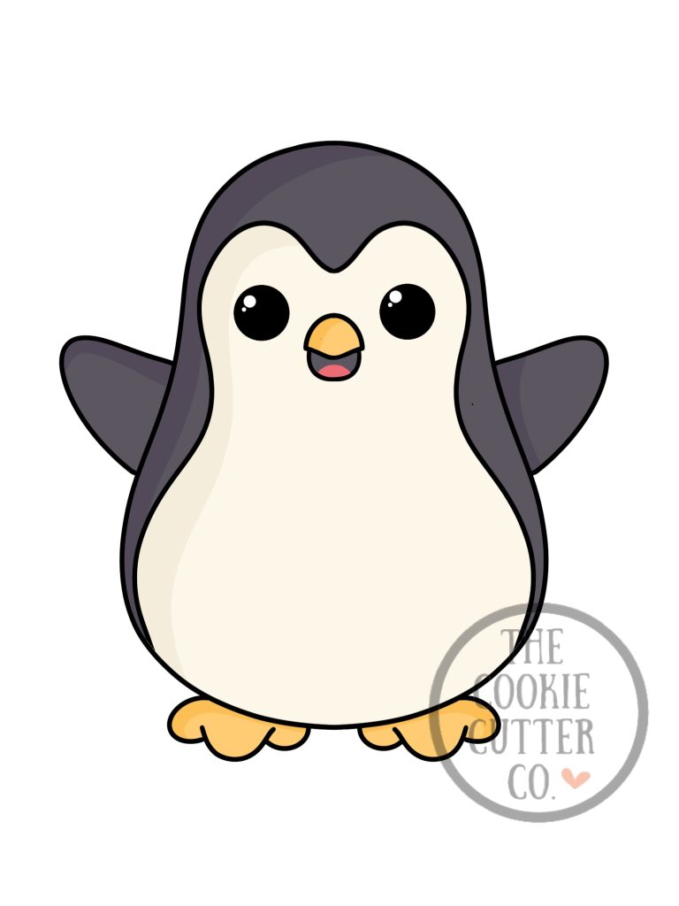 Penguin cookie cutter – The Cookie Cutter Co