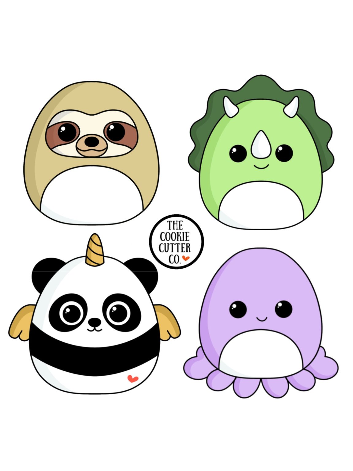 Squishmallow Mini Set 2 – The Cookie Cutter Co