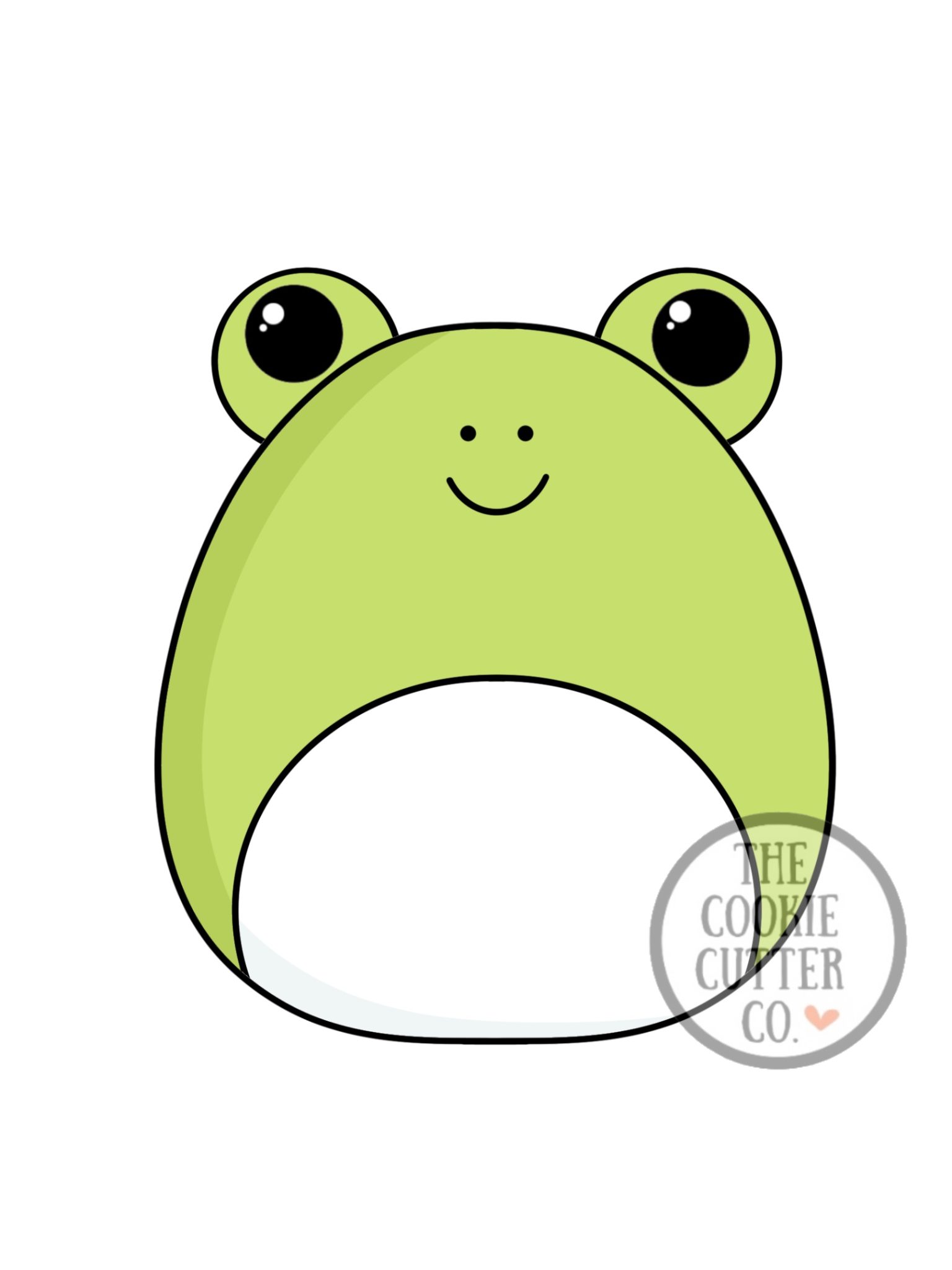 Frog Squishmallow cookie cutter – The Cookie Cutter Co