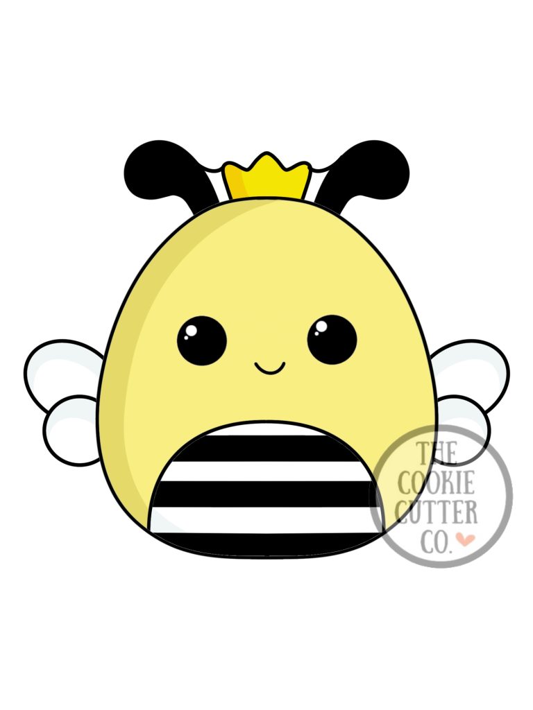 Bee Squishmallow cookie cutter – The Cookie Cutter Co