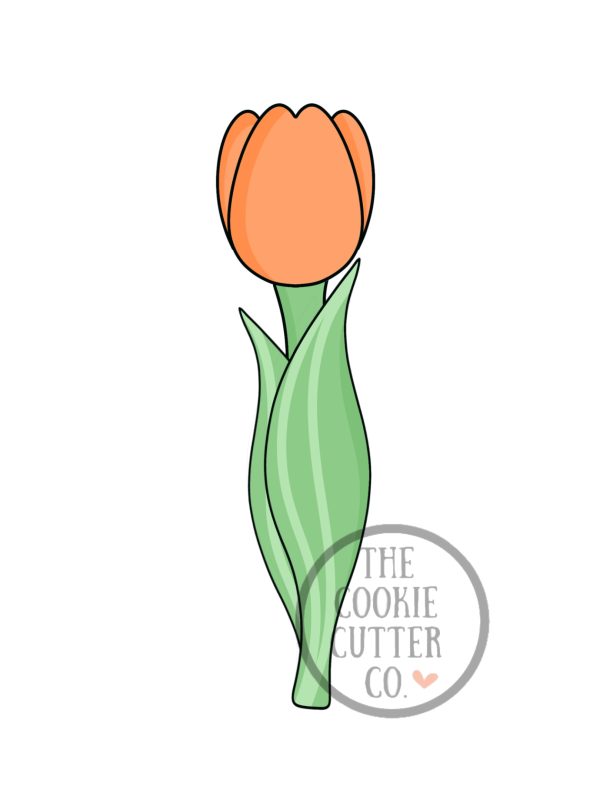 Long Stem Tulip cookie cutter – The Cookie Cutter Co
