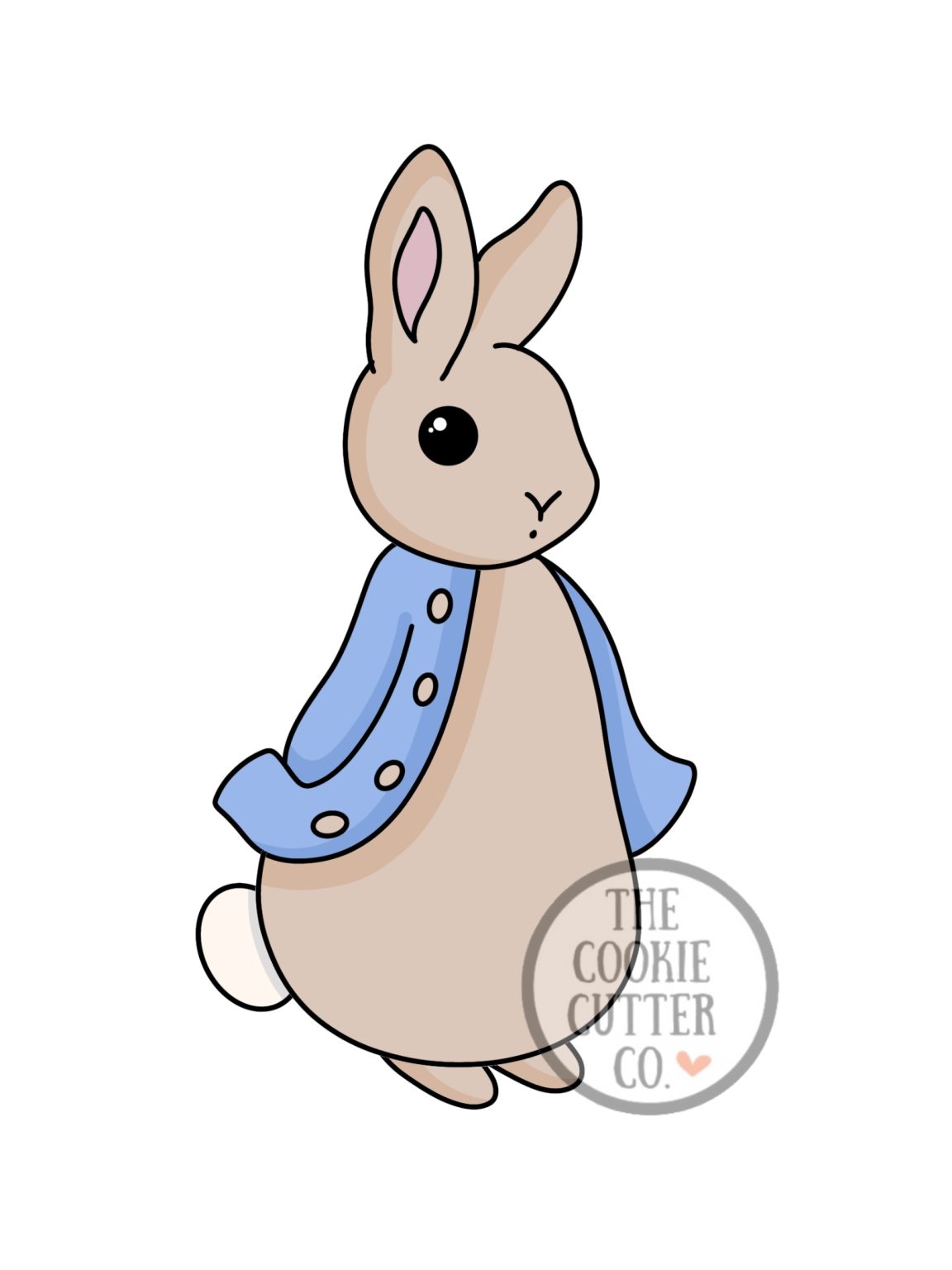 Peter Rabbit cookie cutter – The Cookie Cutter Co