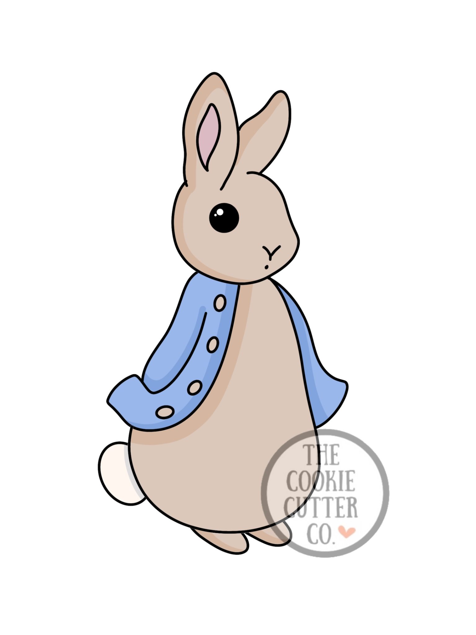 Peter Rabbit cookie cutter – The Cookie Cutter Co