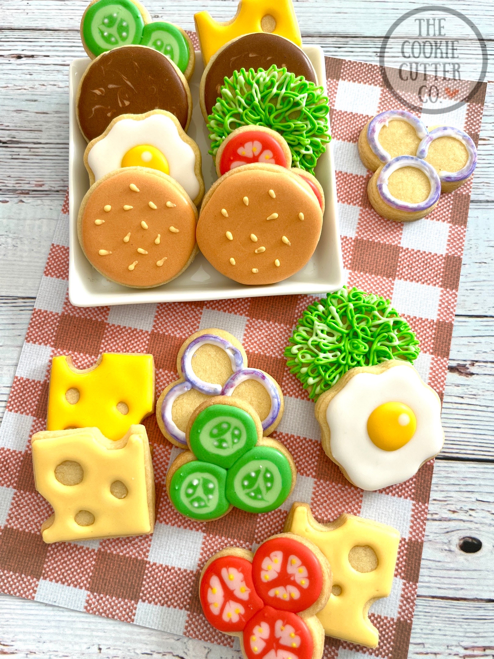 Build-a-Burger Mini Set – The Cookie Cutter Co