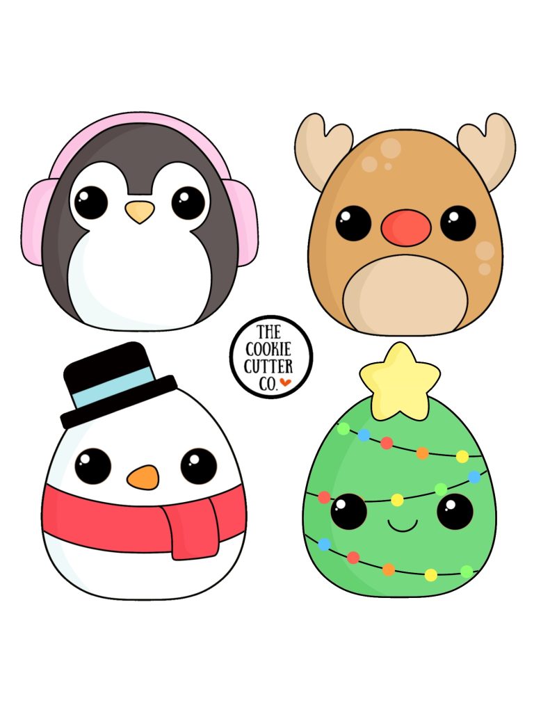 Xmas Squishmallow Mini Set 2 – The Cookie Cutter Co