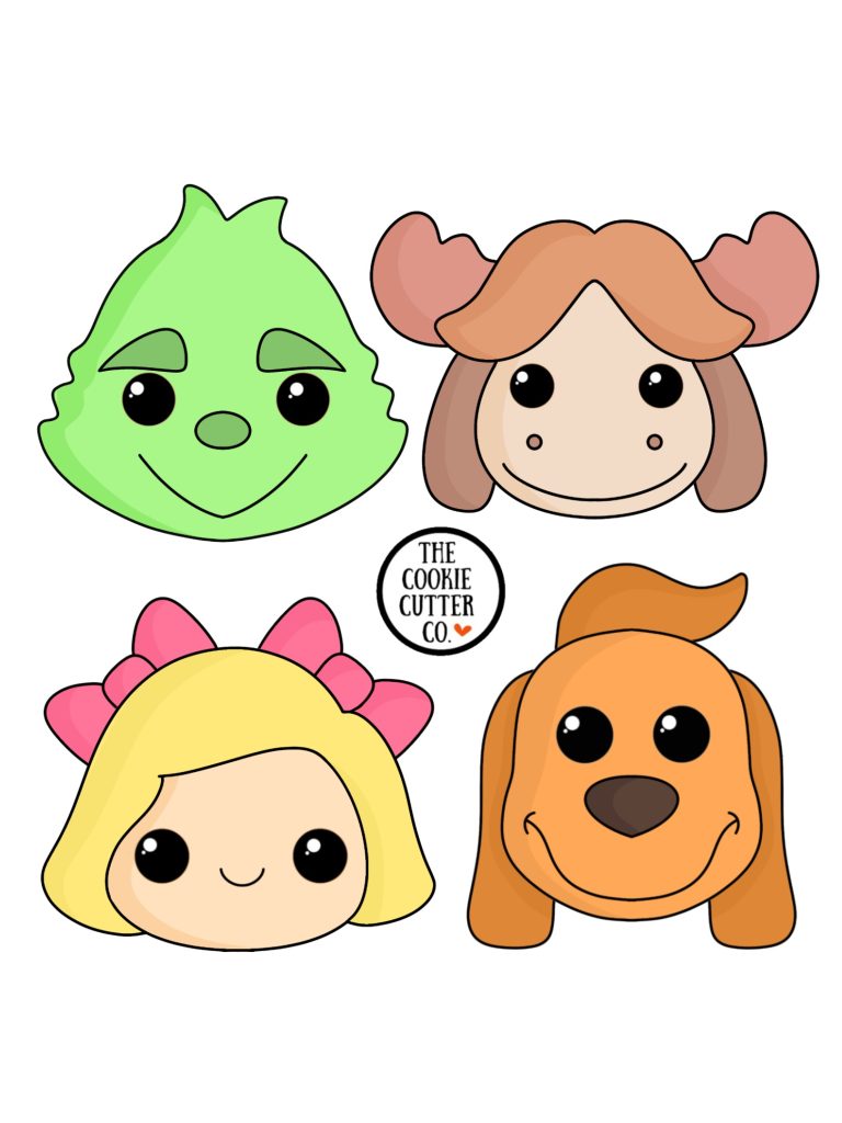 Grinch Mini set – The Cookie Cutter Co