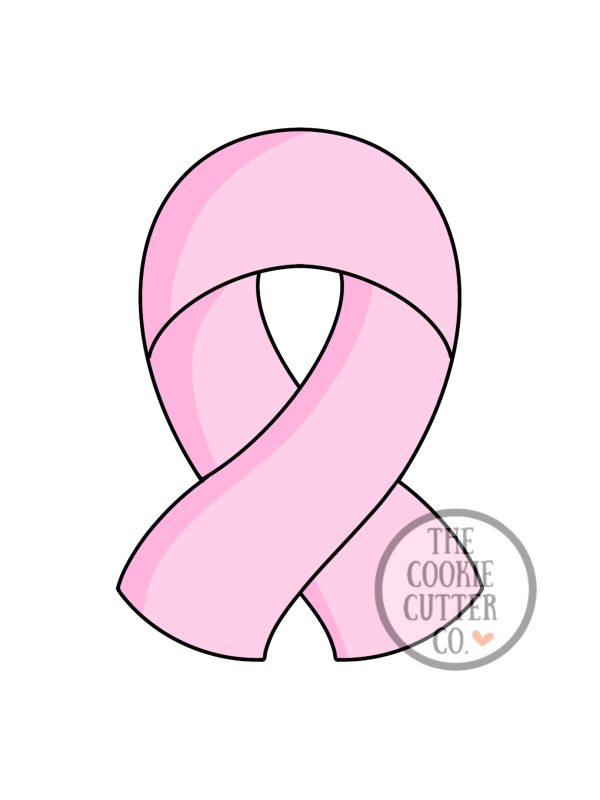 Breast Cancer Ribbon cookie cutter – The Cookie Cutter Co