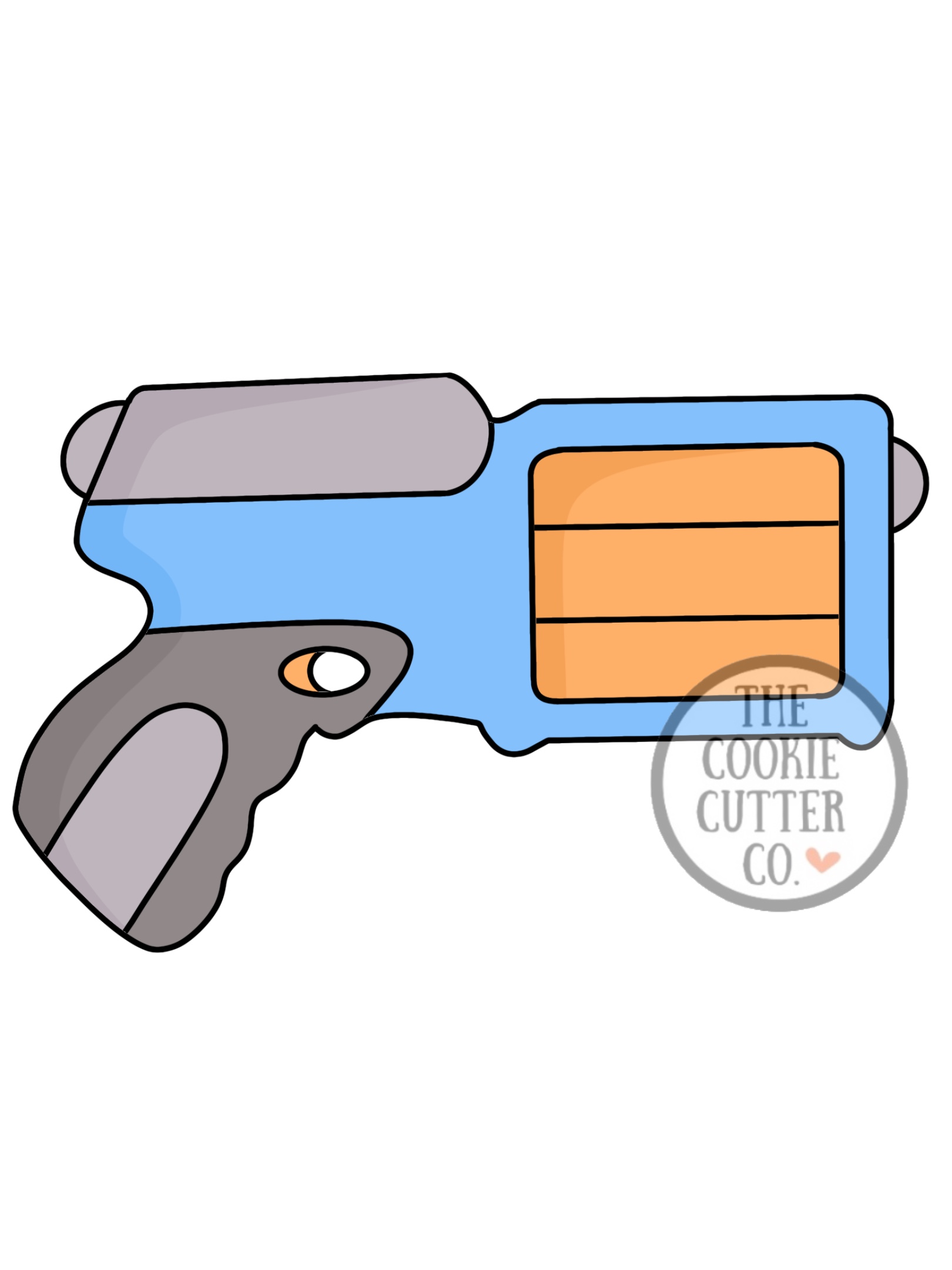 Nerf Gun cookie cutter – The Cookie Cutter Co