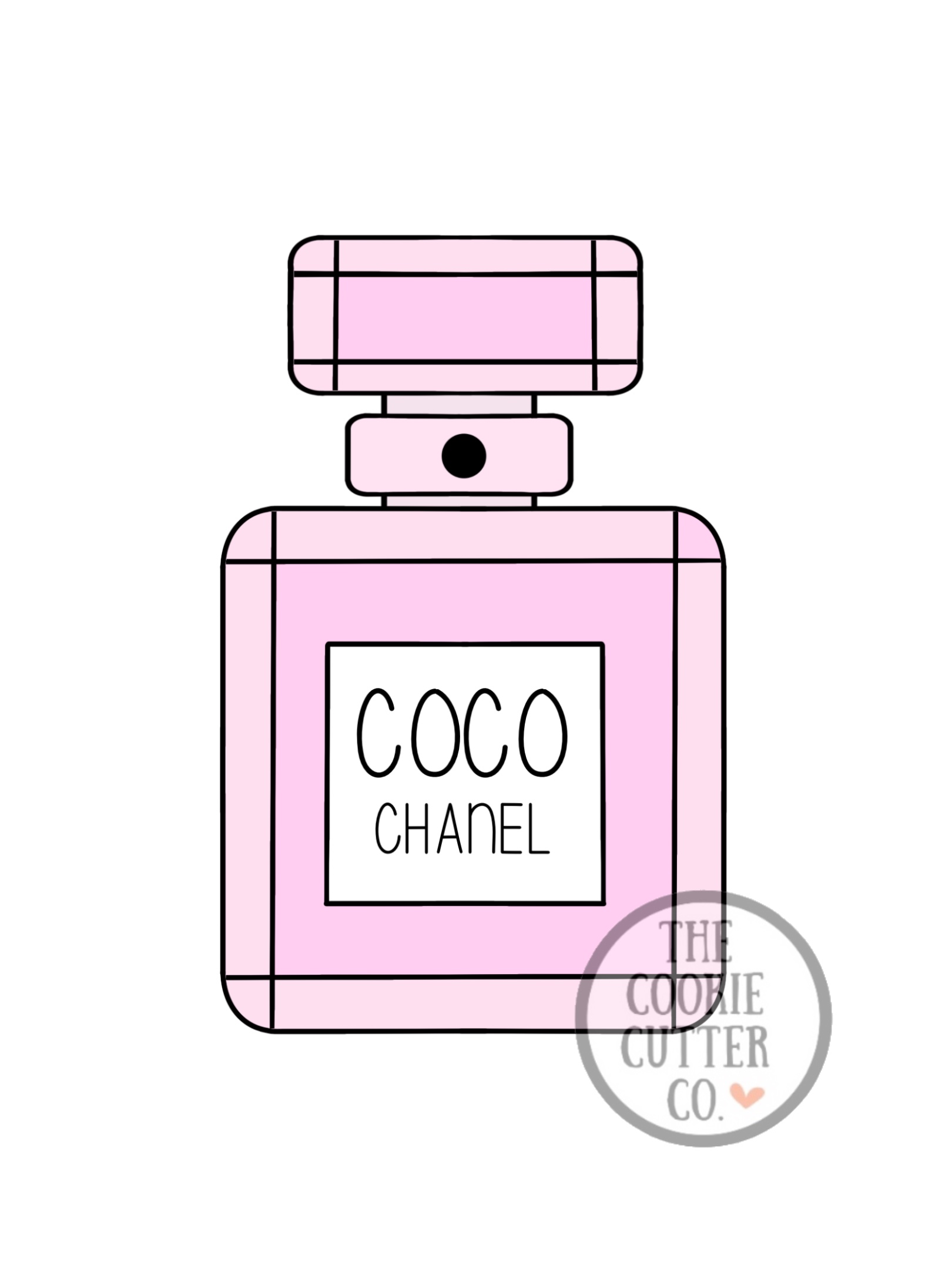 Chanel Perfume cookie cutter – The Cookie Cutter Co