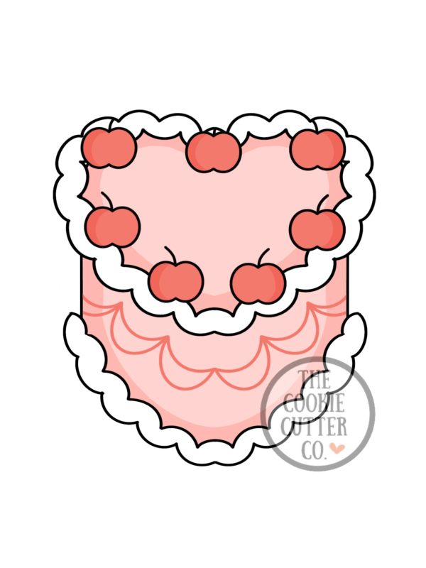 Fancy Cake cookie cutter – The Cookie Cutter Co