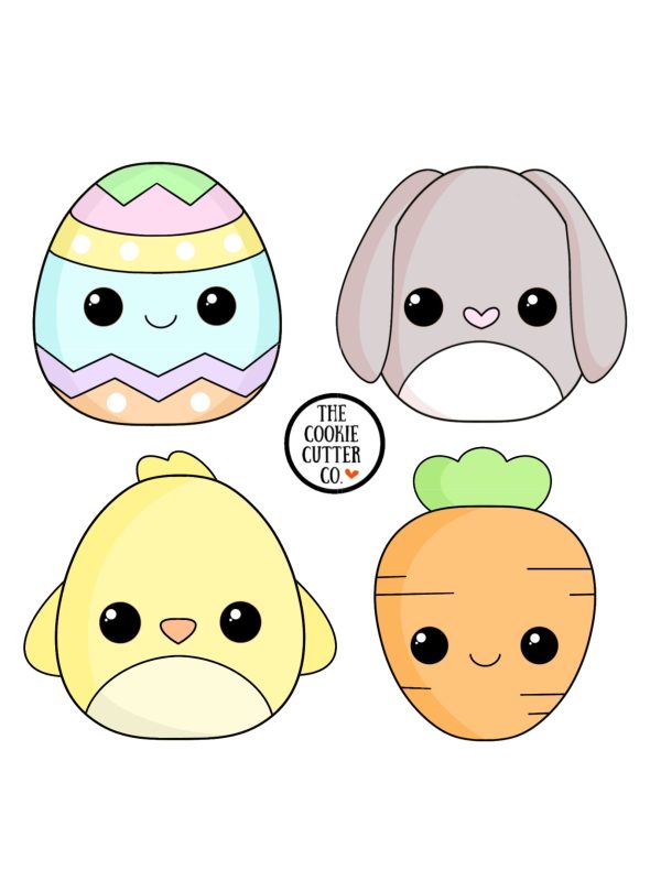 Easter Squishmallow Mini Set – The Cookie Cutter Co