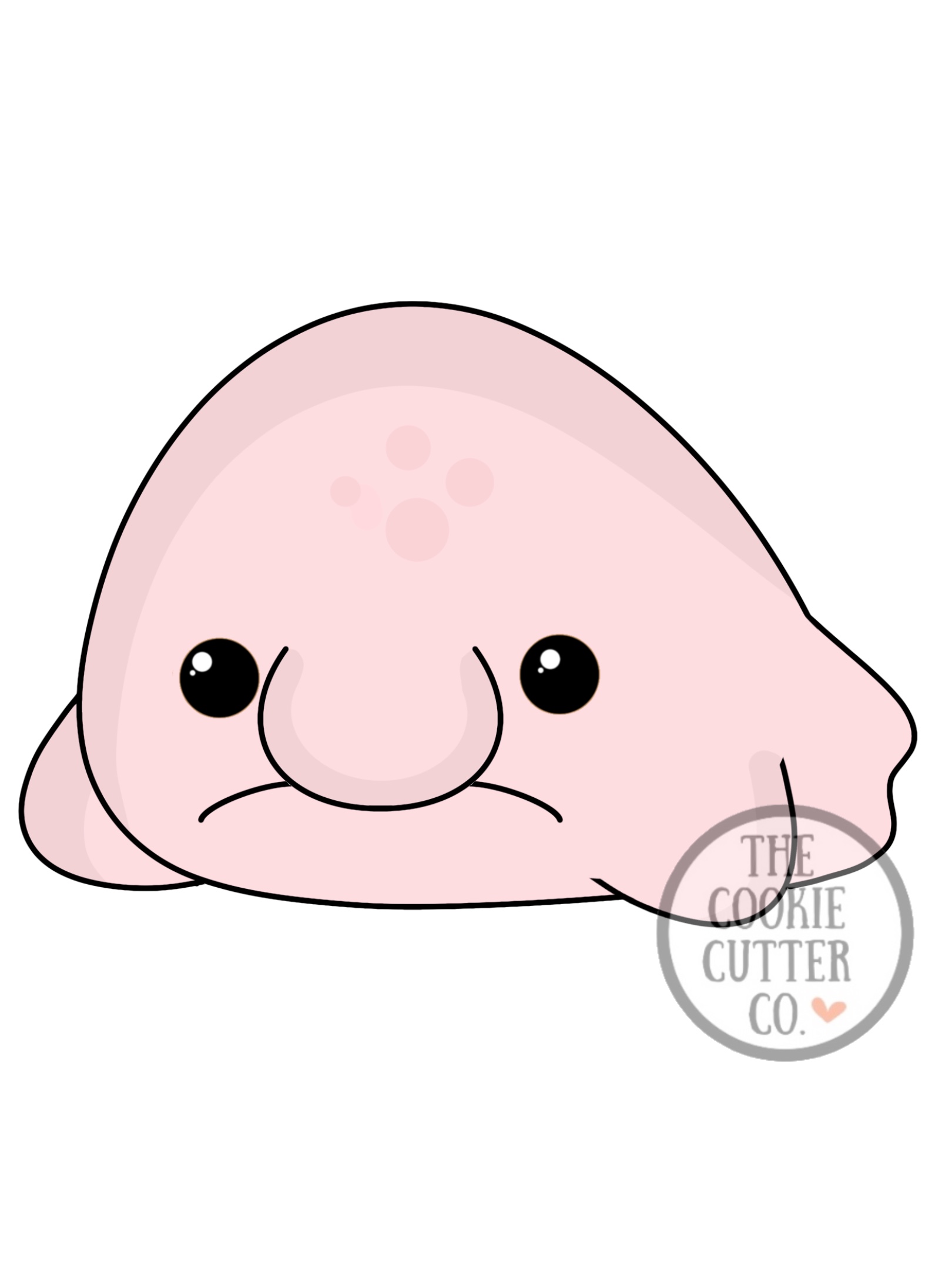 Blob Fish cookie cutter – The Cookie Cutter Co