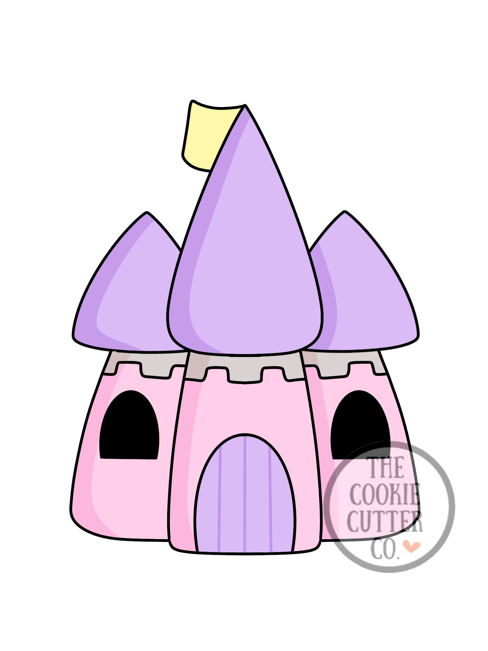Princess Castle Cookie Cutter The Cookie Cutter Co