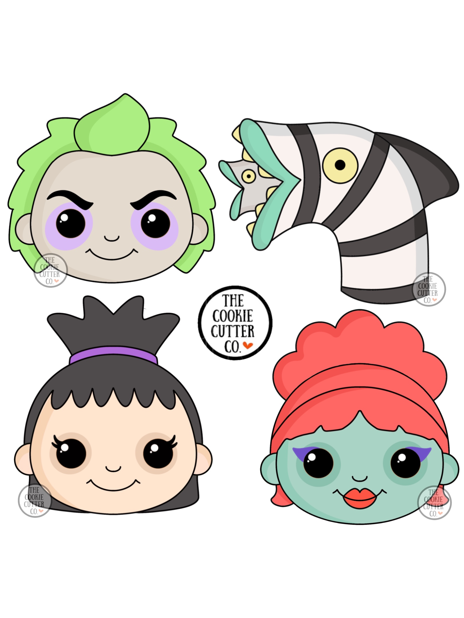 Beetlejuice Mini Set 1 – The Cookie Cutter Co