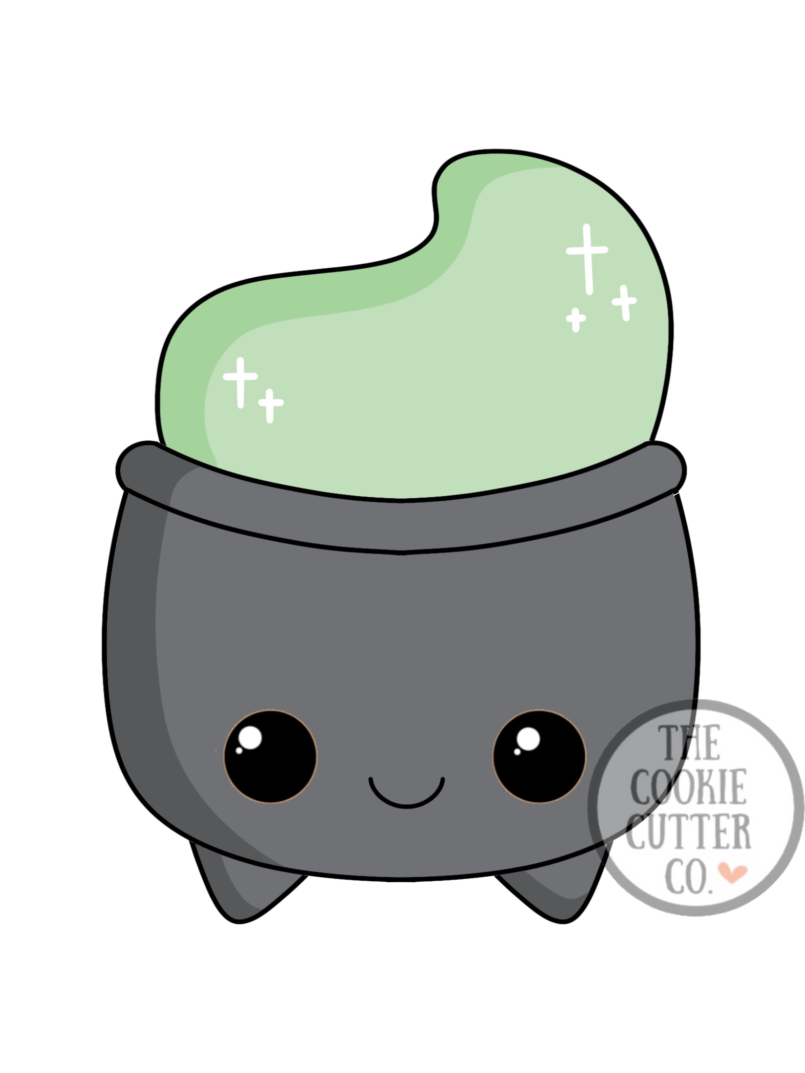 Cauldron cookie cutter – The Cookie Cutter Co