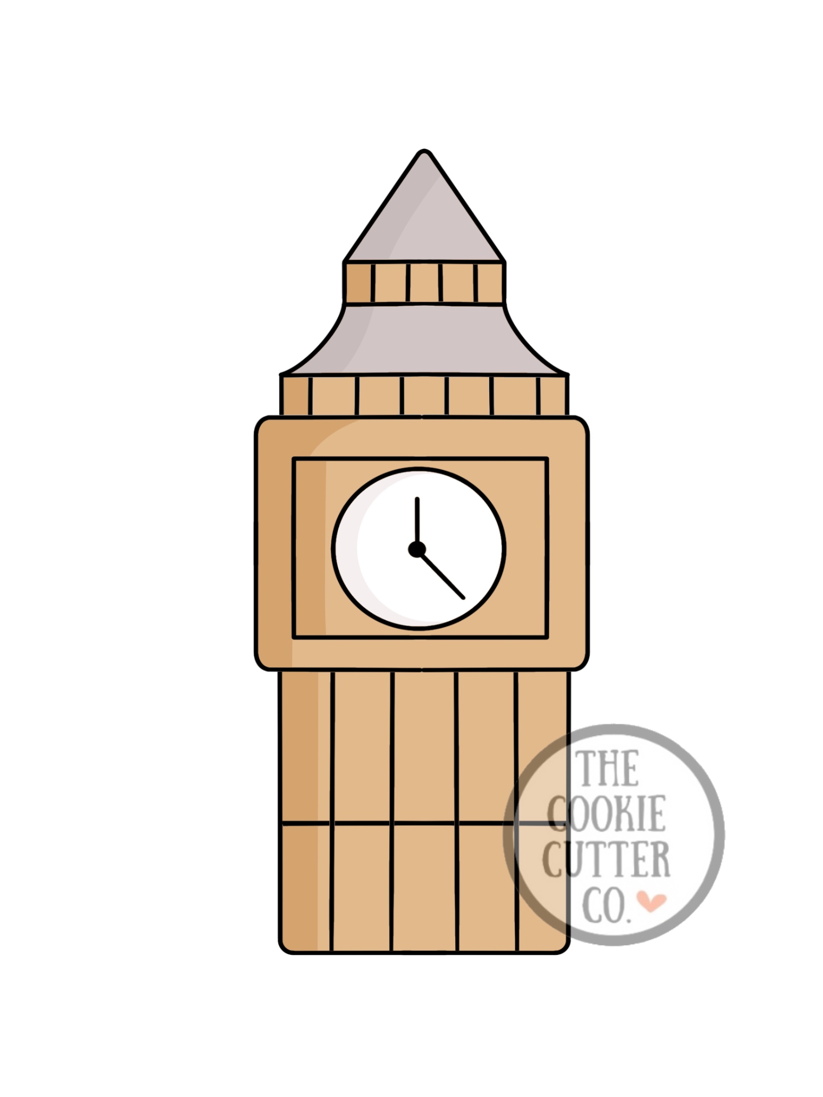 Big Ben cookie cutter – The Cookie Cutter Co