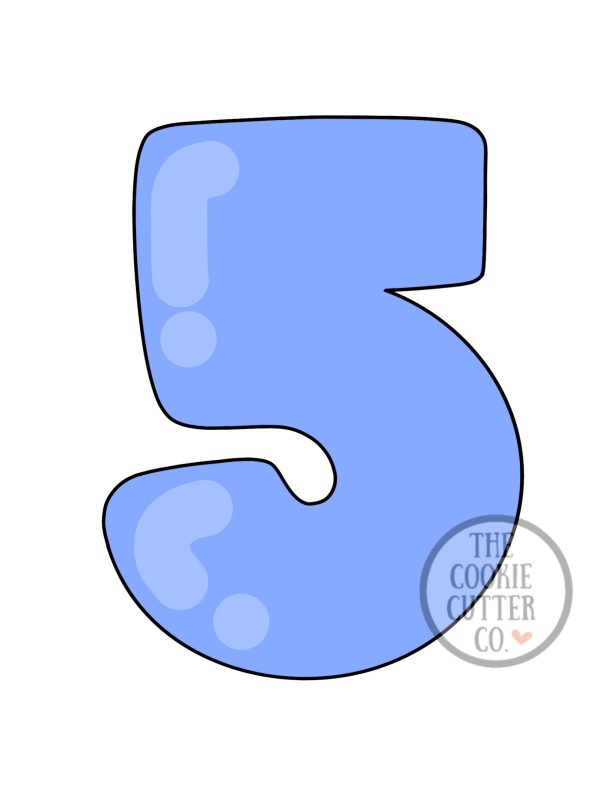 Bubble 5 cookie cutter – The Cookie Cutter Co