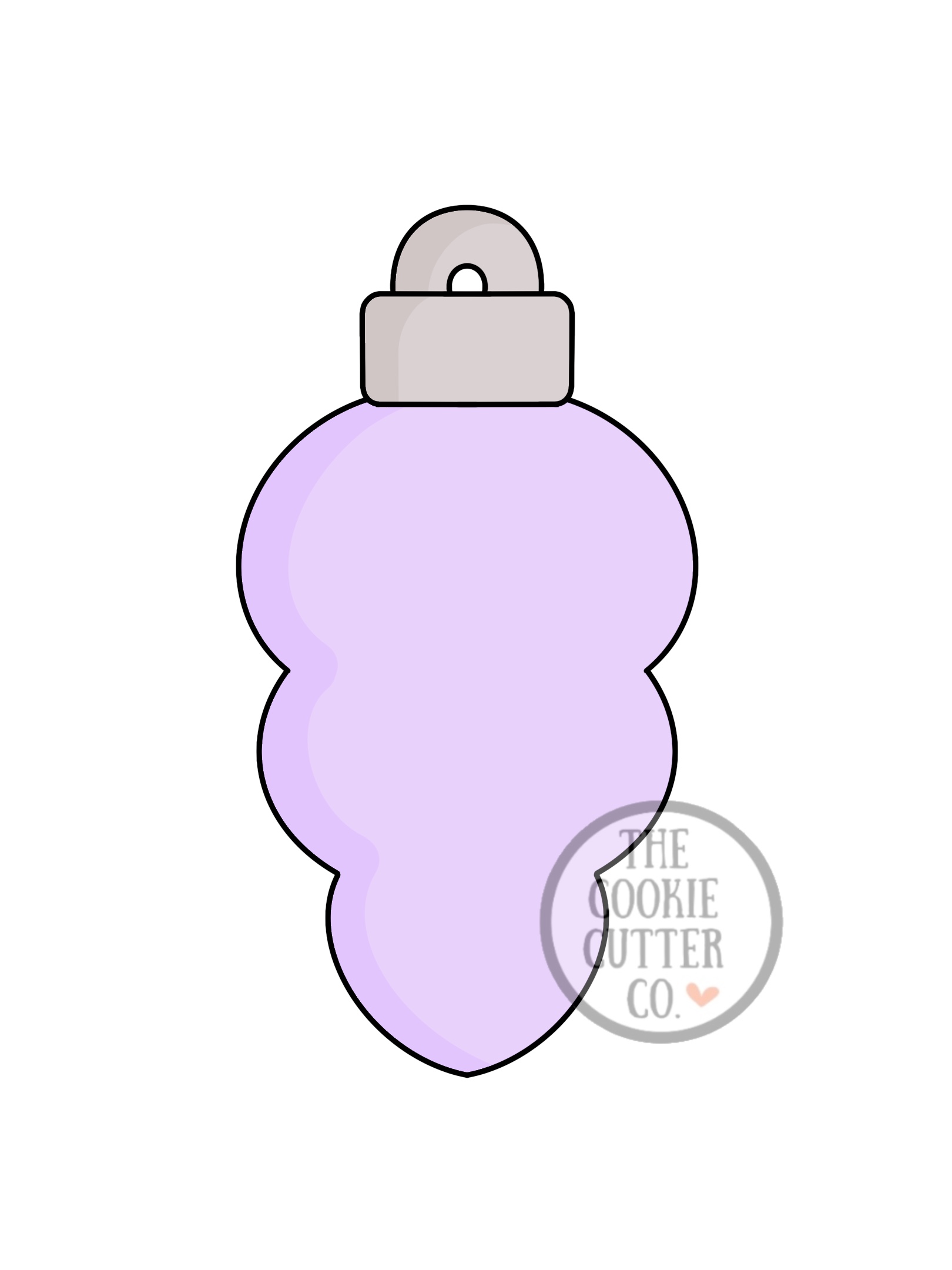Long Bauble cookie cutter – The Cookie Cutter Co